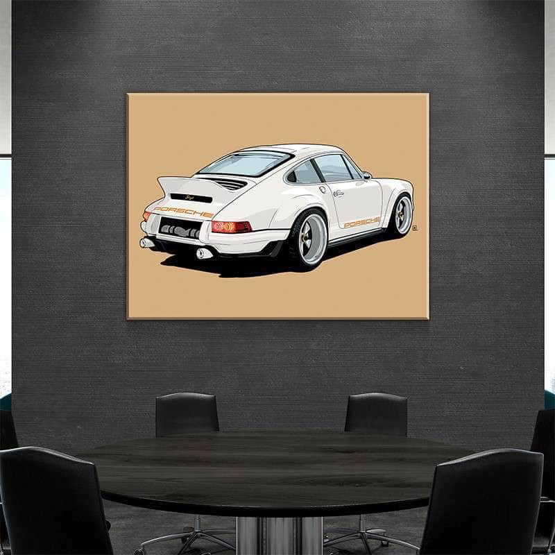 Singer DLS Rear View Wall Art – Driver Dynasty