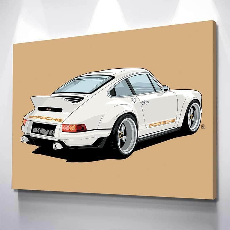 Singer DLS Rear View Wall Art – Driver Dynasty