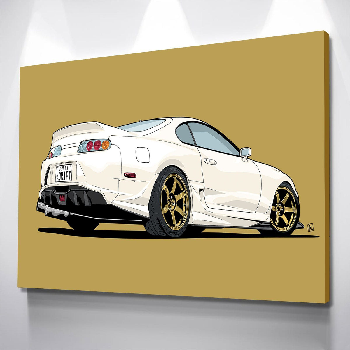 Toyota Supra Wall Art – Driver Dynasty