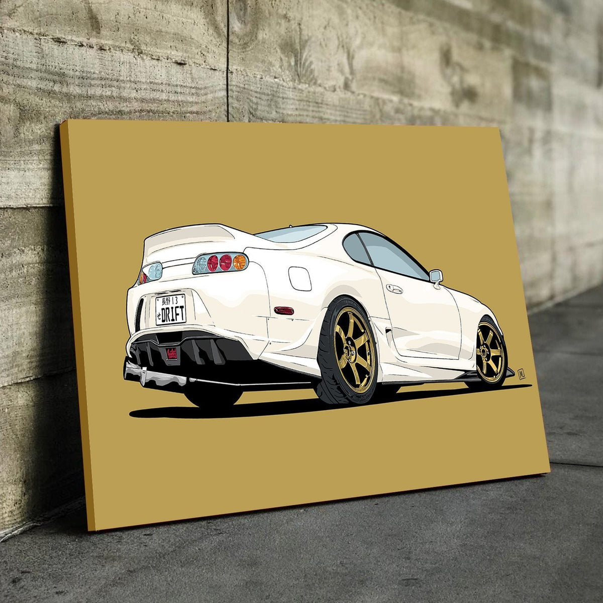 Toyota Supra Wall Art – Driver Dynasty